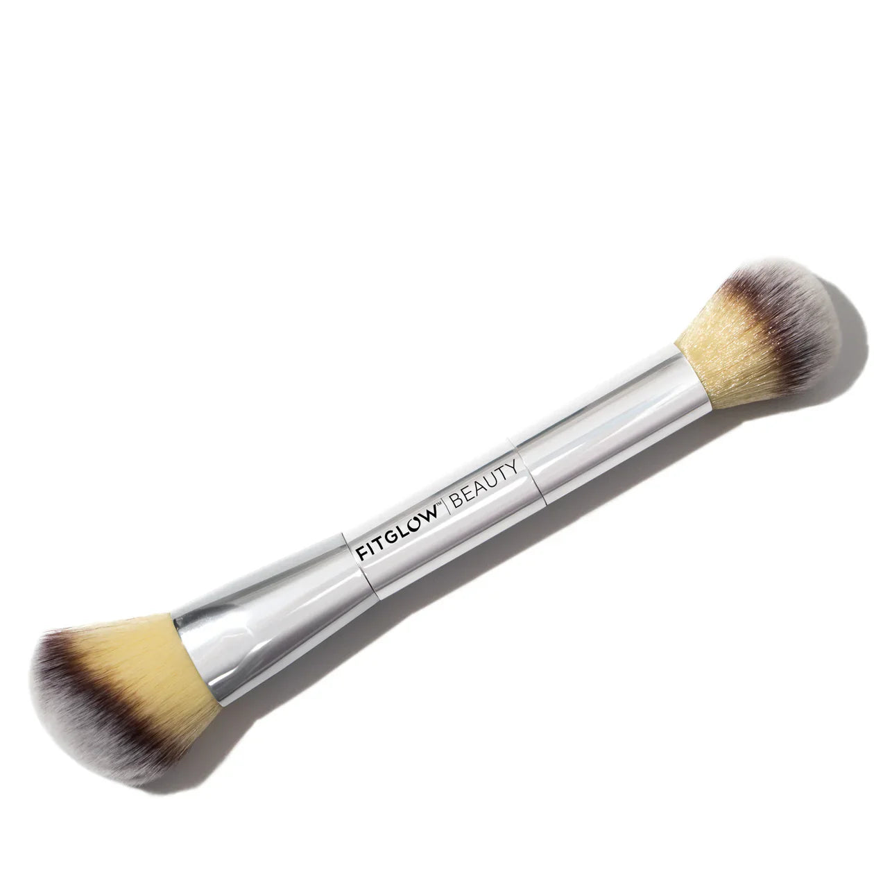 VEGAN TEDDY DOUBLE CHEEK BRUSH | Fitglow Beauty | Makeup Brushes ...